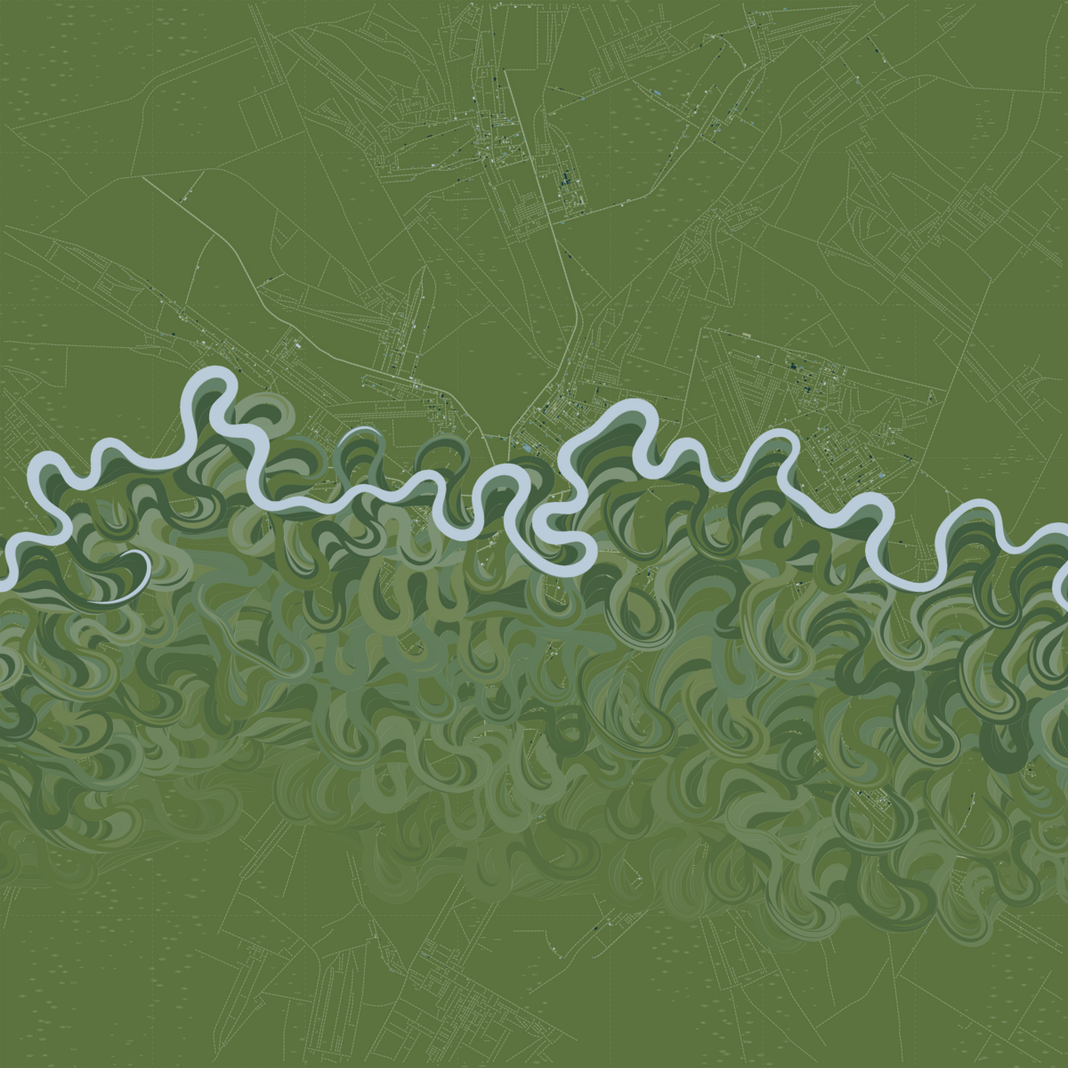 Ancient Courses of Fictional Rivers #132 | Archipelago